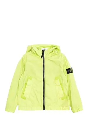 Stone Island Short Parka Jacket - Yellow