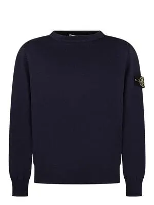 Stone Island Crew Neck Sweater - Blue