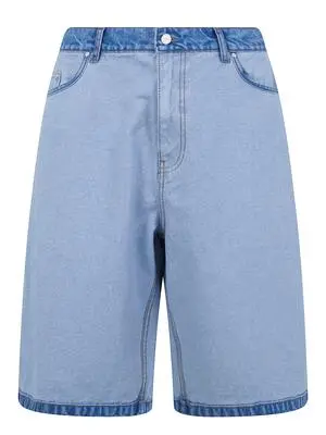 ARTE ANTWERP Denim "inside Out" Shorts - Blue