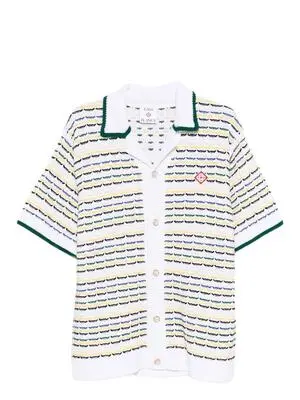 Casablanca Tuck Stitch' Shirt - Multi