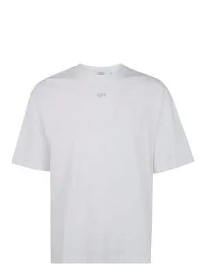 Off White Skate" Off Stamp Short Sleeves T-shirt - White