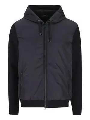 Herno Padded Hooded Jacket - Blue