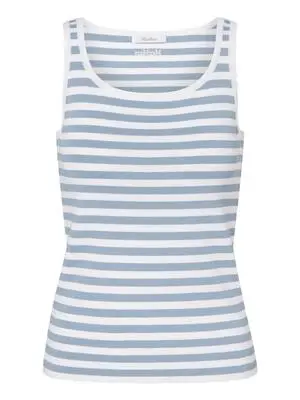 Max Mara Cippo Striped Tank Top - Blue