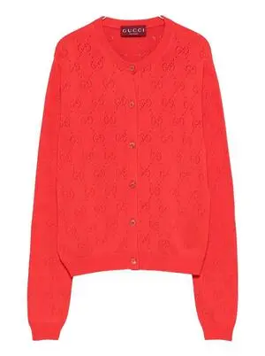 GUCCI GG Cotton Cardigan