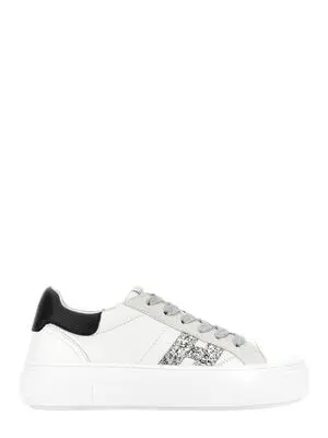 Hogan H705 Leather Sneakers - White