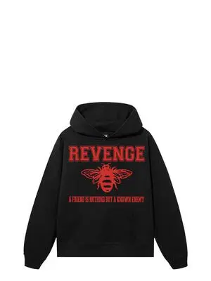REVENGE Friend Hoodie - Black