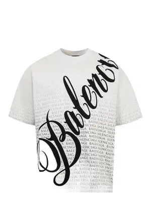 Balenciaga Medium Fit T-shirt - White