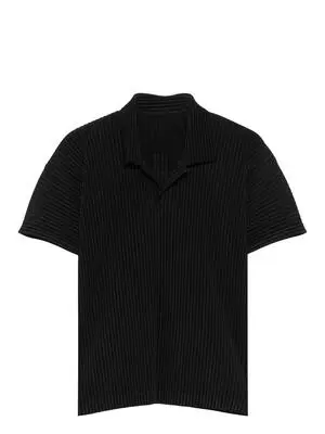 Issey Miyake Basics Polo Shirt - Black