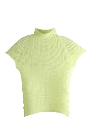 Issey Miyake Wooly Pleats Shirt - Green