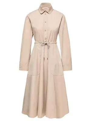 Moncler Shirt Dress - Brown