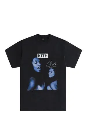 Kith For Aaliyah Vintage T-shirt - Black