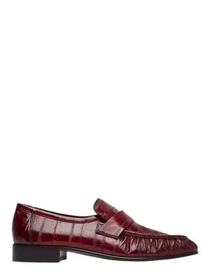 THE ROW Soft Loafer - Brown