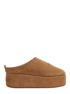 Balenciaga Alaska Platform Mule - Brown