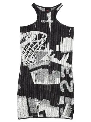 JORDAN Knit Dress - White