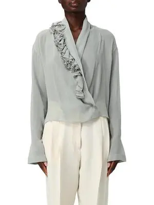 Alberta Ferretti Embellished Blouse - Ice