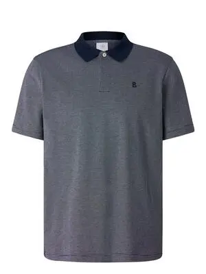 Bogner Wynn Polo Shirt Navy Blue/white