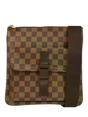 LOUIS VUITTON 2006 Damier-pattern Messenger Bag - Brown