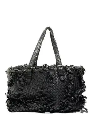 Bottega Veneta 2011 Intrecciato Tote Bag - Black