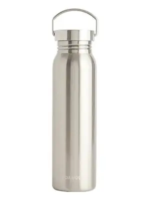 ADANOLA Logo-embossed Stainless-steel Water Bottle 750ml - Silver
