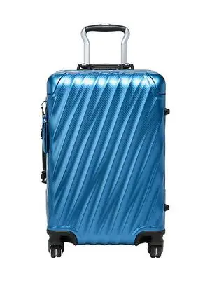 Tumi International Carry-on Aluminium Suitcase 56cm - Texture Horizon Blue