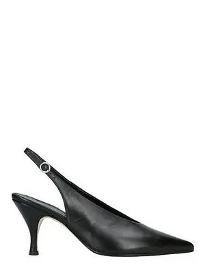 AeydĒ Carla 75 Leather Pumps - Black