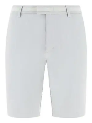 Boggi Milano B-tech Stretch-woven Bermuda Shorts - Ice