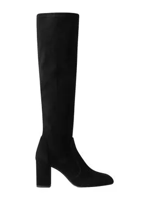 STUART WEITZMAN Lucie Suede Knee Boots - Black