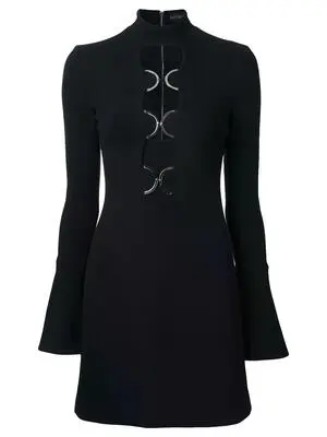 David Koma Cut-out Detail Dress - Black