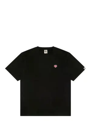 AAPE BY *A BATHING APE® Appliqué T-shirt - Black