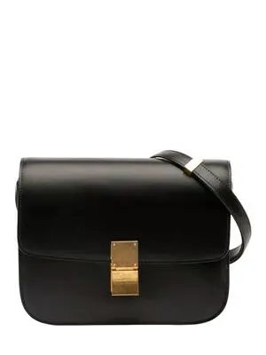 Celine 2018-2025 Medium Classic Box Crossbody Bag - Black
