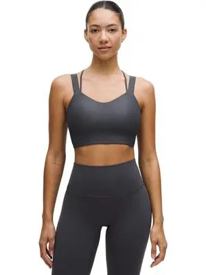 Lululemon Like A Cloud Longline Bra Light Support, D/dd Cup - Coal