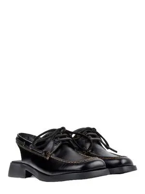Camper Donna Loafer Mule - Black