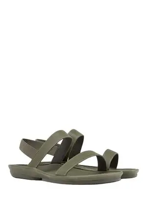 Camper Right Isla Slingback Sandal Medium Green