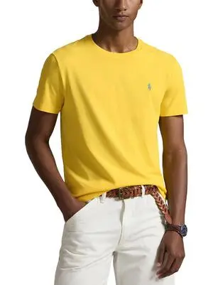 Polo Ralph Lauren Classic Fit Solid Cotton Jersey T-shirt - Sunfish Yellow/c7109