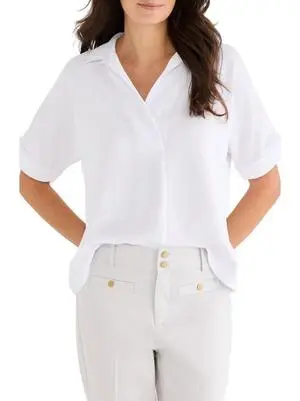 NIC+ZOE Devon Shirt - Paper White