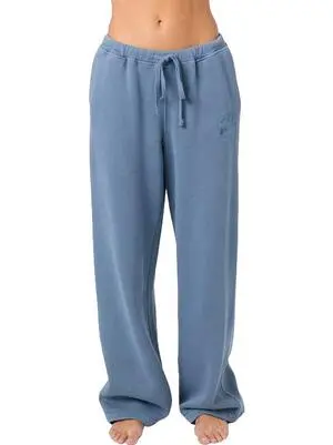 O'Neill Og Circle Surfer Wide Leg Sweatpants - Blue Fusion