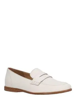 Frye Faith Penny Loafer - White