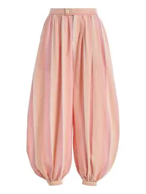 MARRAKSHI LIFE Harem Cotton Pants - Pink