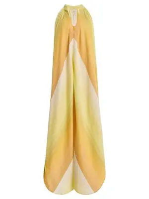 MARRAKSHI LIFE Halter Cotton Dress - Yellow