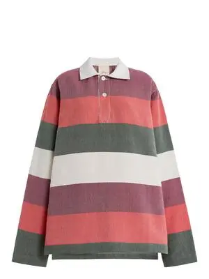 MARRAKSHI LIFE Cotton Rugby Shirt - Multi