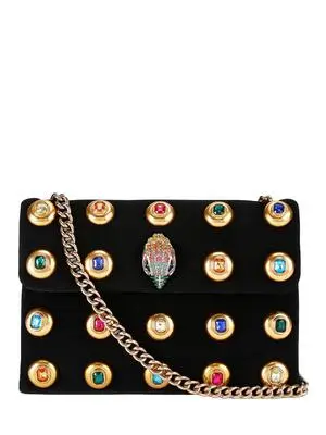Kurt Geiger Medium Kensington Gems Convertible Shoulder Bag - Black