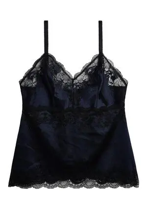 Wacoal Modern Affair Lace Camisole - Night Sky/black