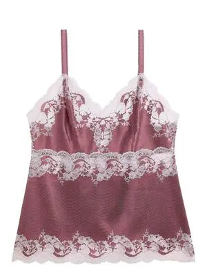 Wacoal Modern Affair Lace Camisole - Rose Brown/cradle Pink