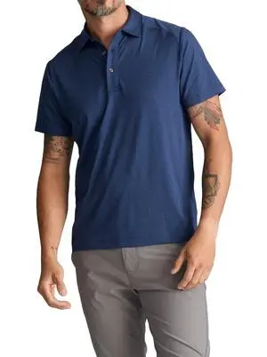 UNTUCKIT Solid Performance Polo - Navy