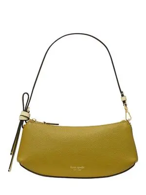 Kate Spade New York Loop Colorblock Pebble Leather Pochette Shoulder Bag - Laurel Leaf