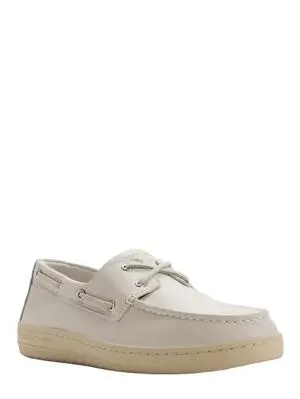 Sperry Strake 2-eye Boat Shoe - White
