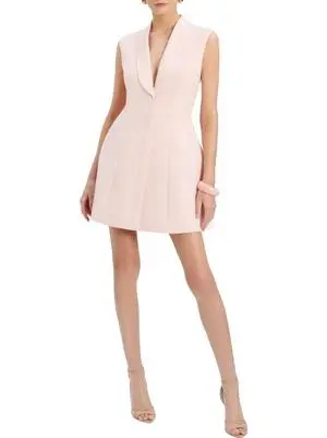 Bardot Destene Hourglass Mini Dress - Soft Pink