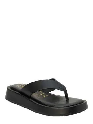 Matisse Mallorca Platform Flip Flop Black