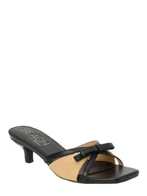 Matisse Porter Kitten Heel Sandal - Black