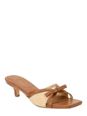 Matisse Porter Kitten Heel Sandal Cognac